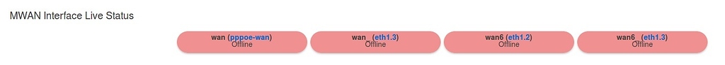 [Solved] Mwan3 - MWAN Interface Live Status showing offline for all interfaces - Installing and ...
