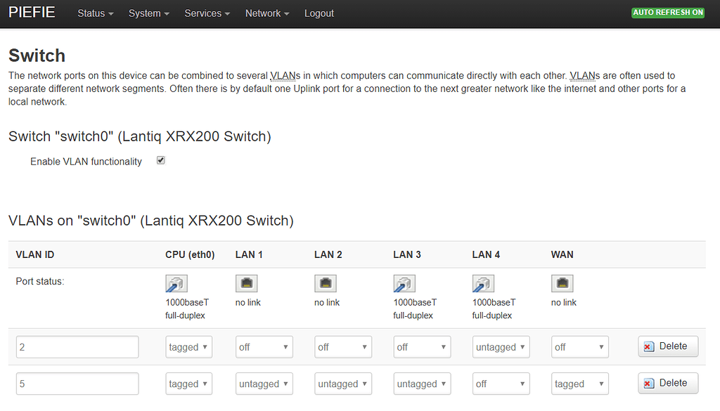 Routing Between Vlans Network And Wireless Configuration Openwrt Forum