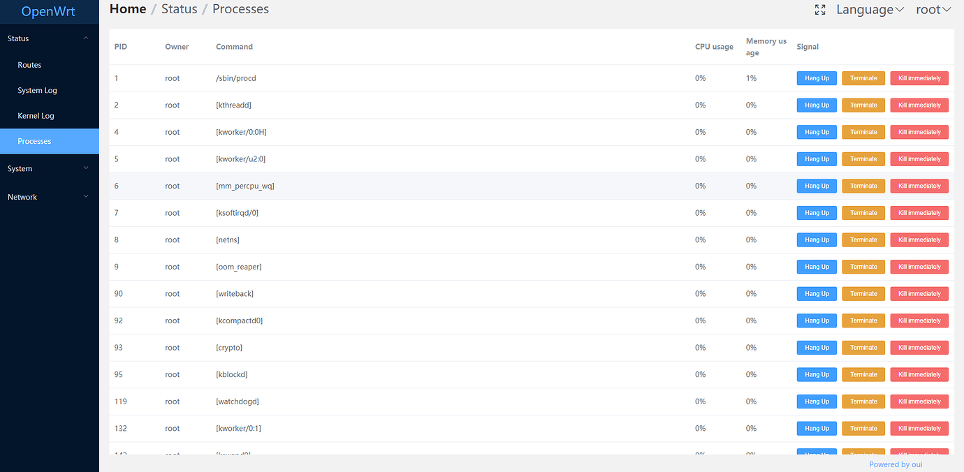 A modern web interface for OpenWrt implemented in vue.js and element-ui ... A modern web interface for OpenWrt implemented in vue.js and element-ui ...