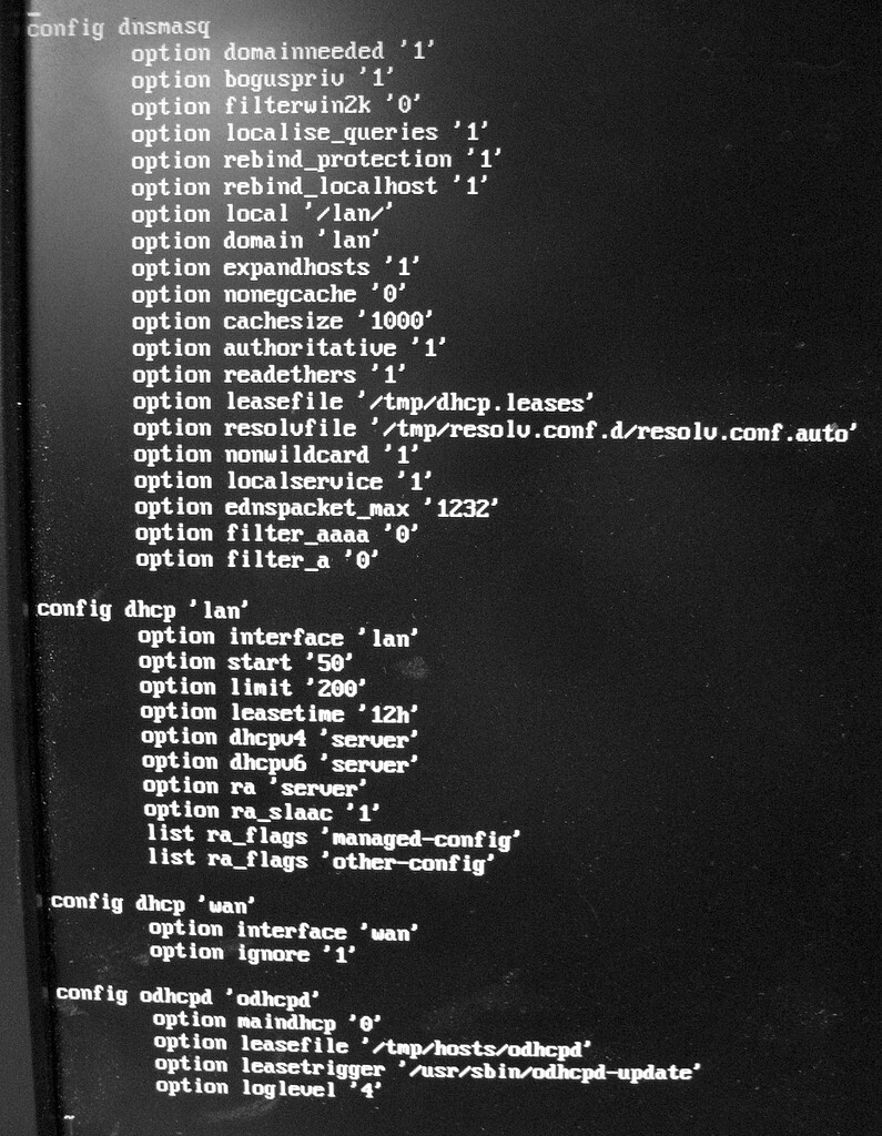 [SOLVED] OpenWrt will not give IP address to lan computer - Installing and Using OpenWrt ...