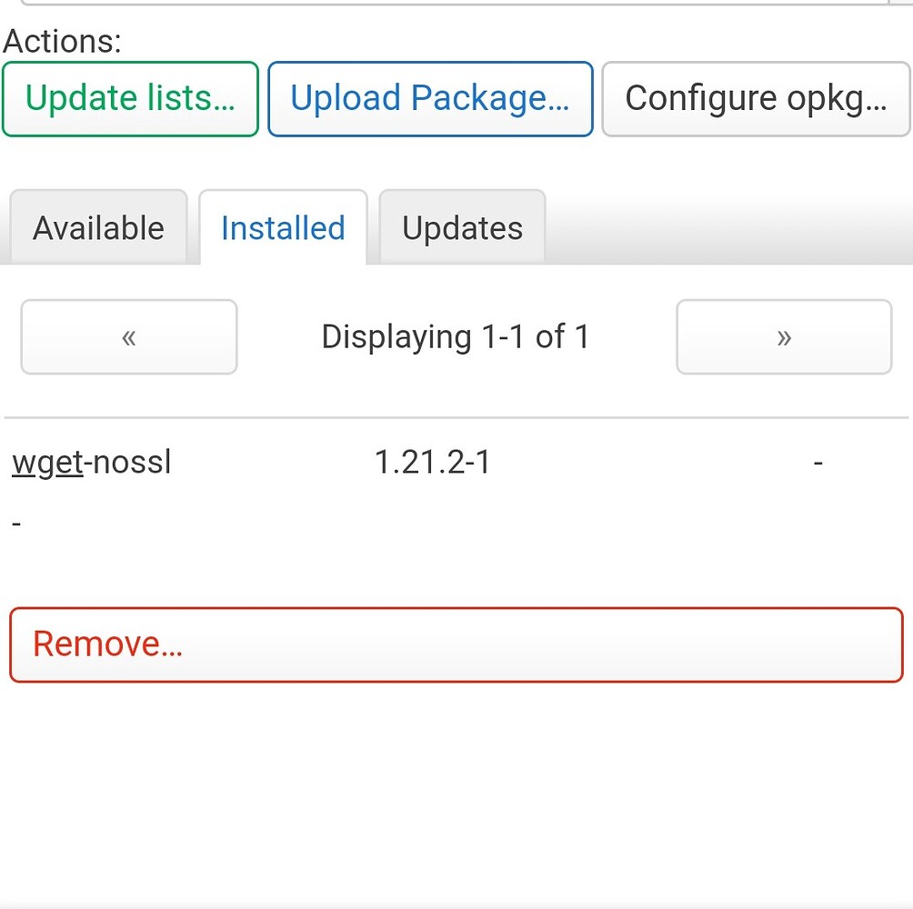 Update list problem - Installing and Using OpenWrt - OpenWrt Forum