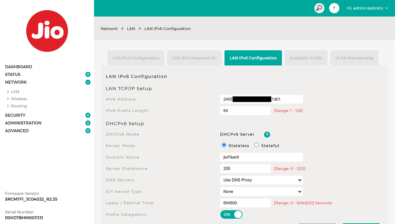 How to connect to Jio Fiber ONT router in bridge mode? - Page 2 ...