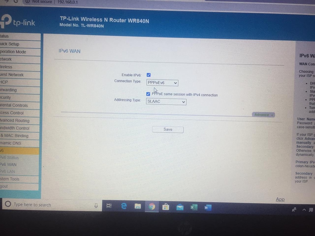 Configuring Ipv6 Via Pppoe Network And Wireless Configuration
