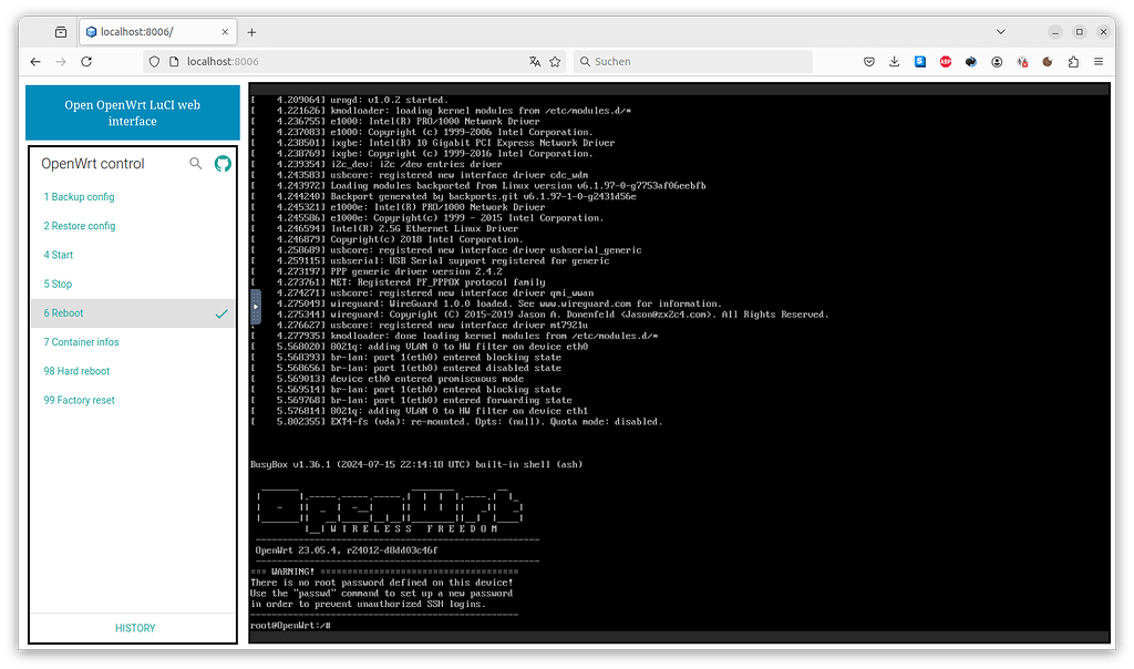 OpenWrt Docker Image (experimental) - Community Builds, Projects & Packages - OpenWrt Forum