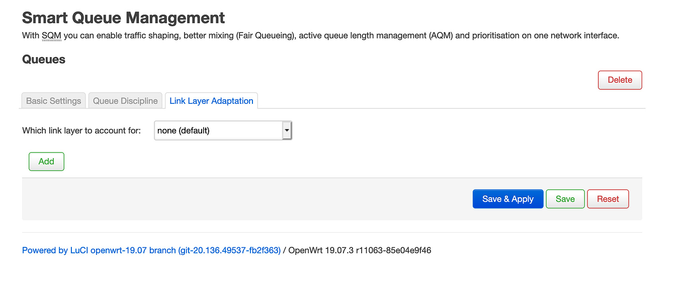 Smart Queue Management? I wish to limit Torrent traffic only - Installing and Using OpenWrt ...