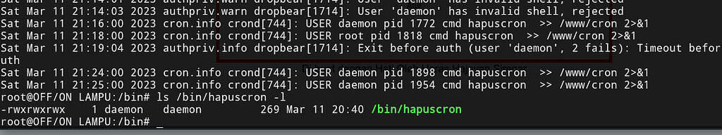 Crontab run as user deamon - Talk about Documentation - OpenWrt Forum
