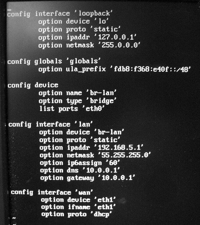 [SOLVED] OpenWrt will not give IP address to lan computer - Installing and Using OpenWrt ...