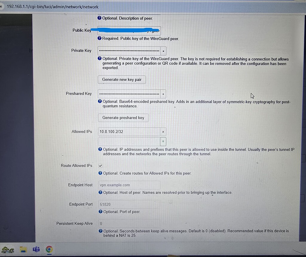 [Solved] Wireguard Server LAN Devices - Installing and Using OpenWrt - OpenWrt Forum
