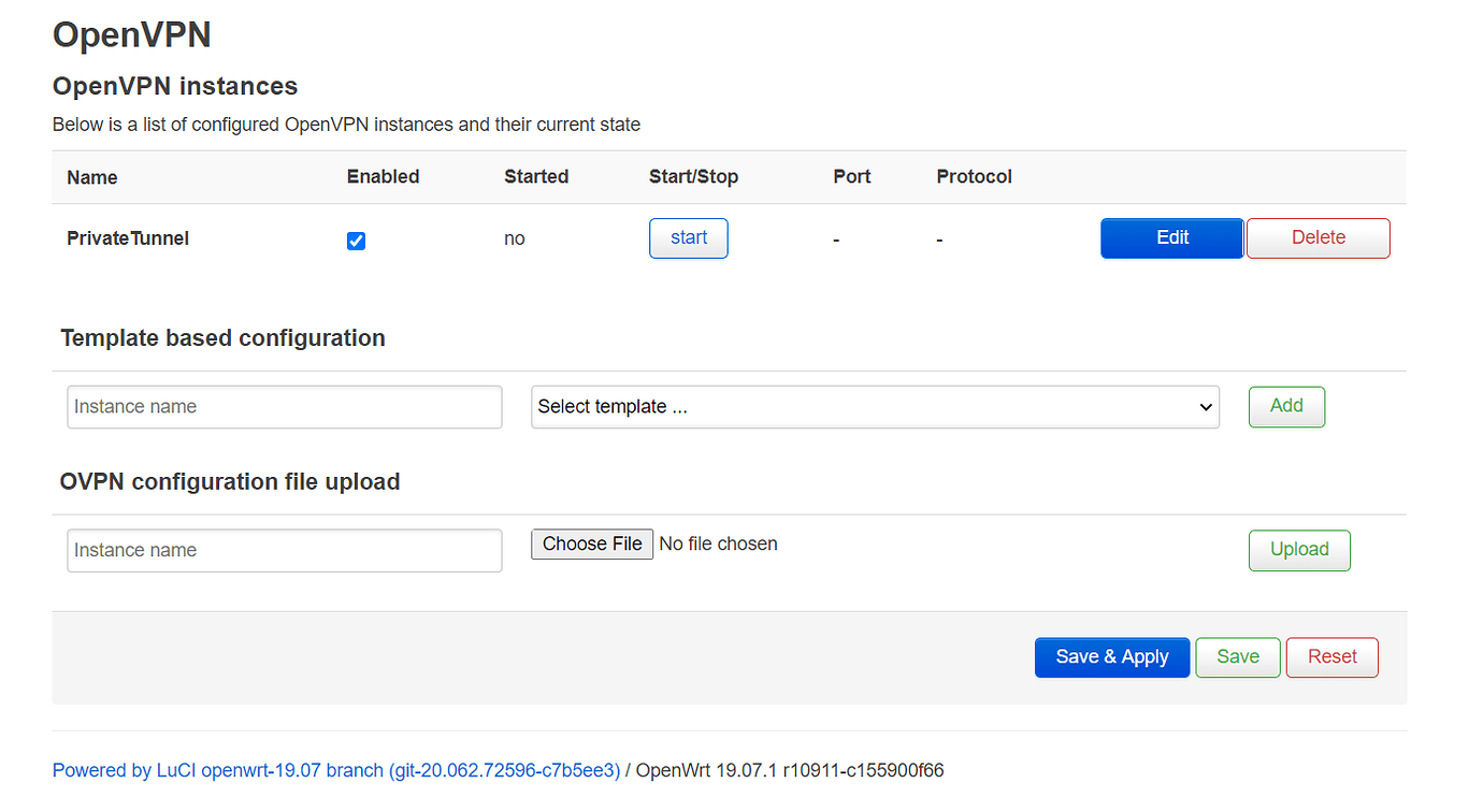 Configuring openVPN - Installing and Using OpenWrt - OpenWrt Forum Configuring openVPN - Installing and Using OpenWrt - OpenWrt Forum