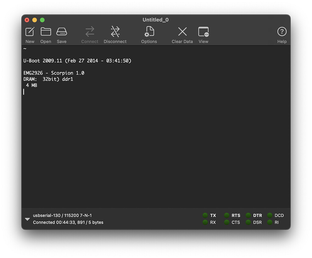 Difficulties trying to access serial console - Installing and Using ...