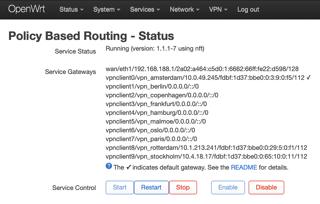 Failing (again) to get IPv6 working with PBR - Network and Wireless Configuration - OpenWrt Forum
