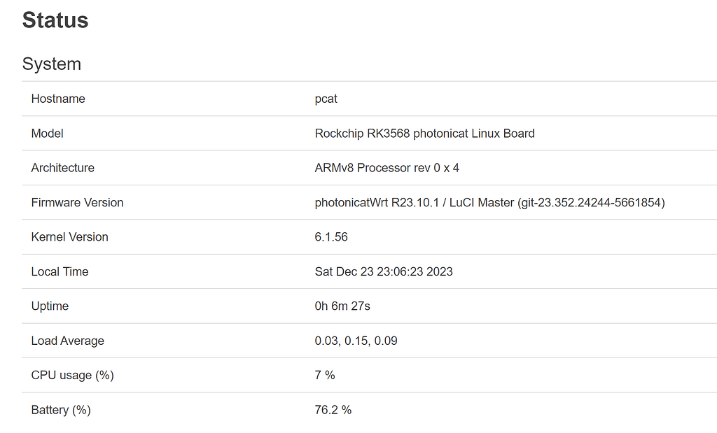 Code change are not reflected on luci status page - For Developers - OpenWrt Forum