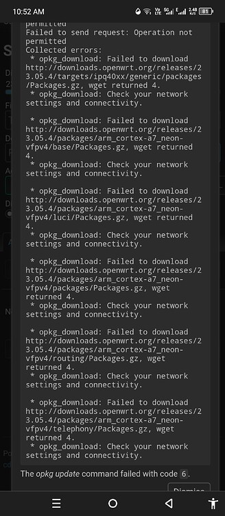 Can't update opkg post AGH install [SOLVED] - Installing and Using OpenWrt - OpenWrt Forum