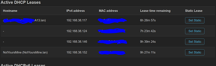 Dhcp Static Lease Problems Installing And Using Openwrt Openwrt Forum
