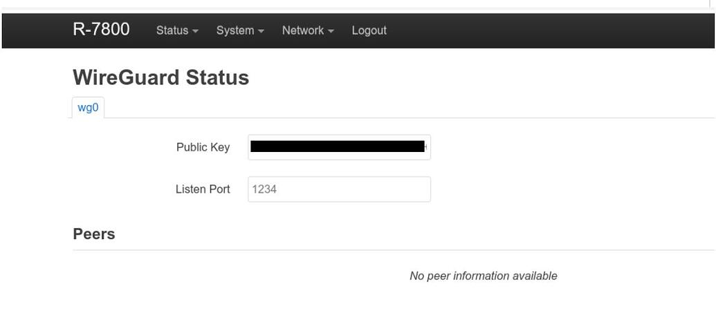 Wireguard Setup No Qr Code In Wireguard Status Installing And Using