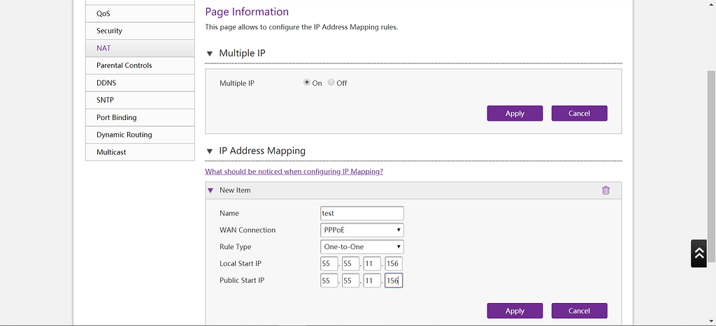 How To Setup Ip Mapping 11 Nat On Openwrt Network And Wireless Configuration Openwrt Forum 