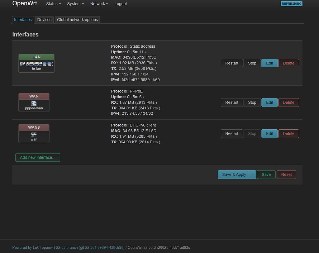 Lost internet connection after configuring working IPTV - Network and Wireless Configuration ...