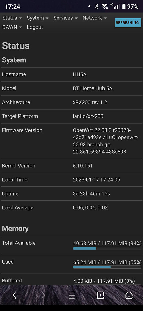 BT HH5A random rebooting - Installing and Using OpenWrt - OpenWrt Forum