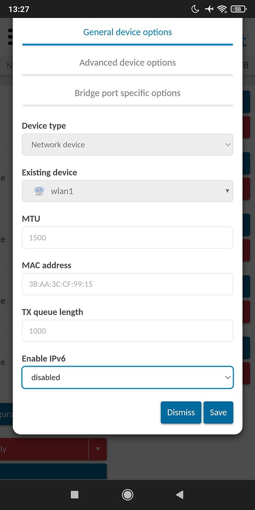 Disable ipv6 in devices on openwrt 22.03.* - Installing and Using OpenWrt - OpenWrt Forum