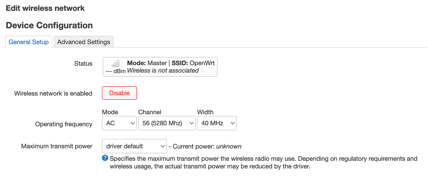 Wireless Weirdness Devices Not Active Installing And Using Openwrt Openwrt Forum