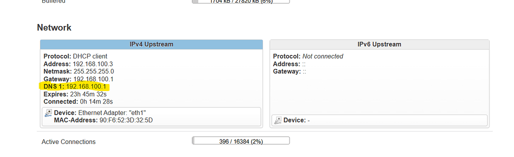 Change dns 1 for OpenWrt - Network and Wireless Configuration - OpenWrt ...