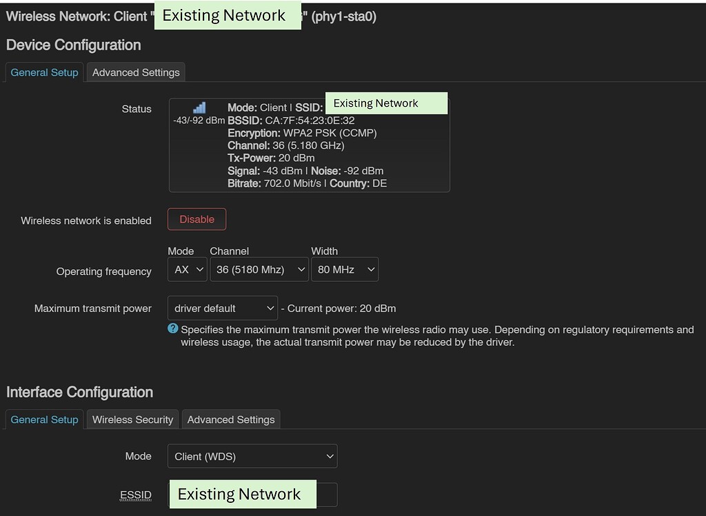 ASUS TUF-AX4200 Wifi Totally Unstable (Repeater-Mode) - Installing and Using OpenWrt - OpenWrt Forum