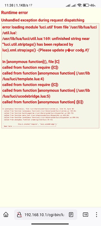 Can't login Luci web interface - Installing and Using OpenWrt - OpenWrt ...