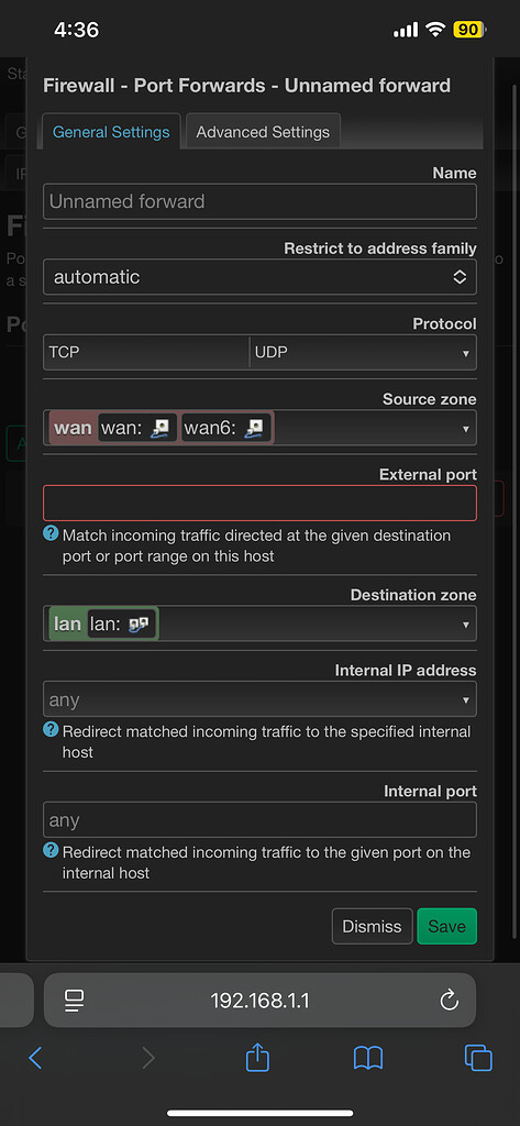 How to open ports in Openwrt - Installing and Using OpenWrt - OpenWrt Forum