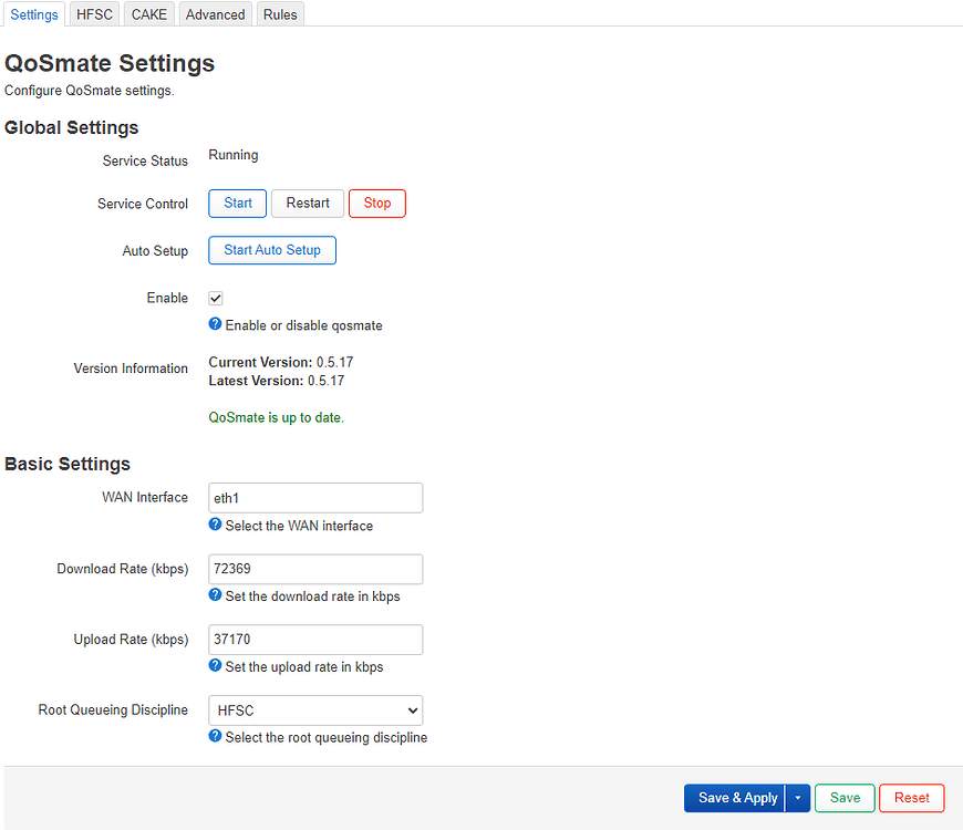 QoSmate: (Yet Another) Quality of Service Tool for OpenWrt - Community Builds, Projects ...