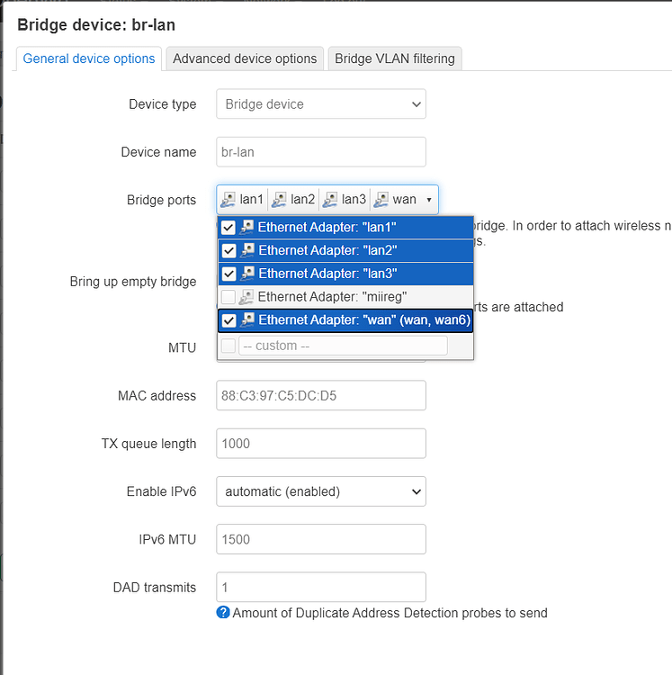 AX3600 use WAN Port to connect to main router (Using DHCP and IP Range of main router ...