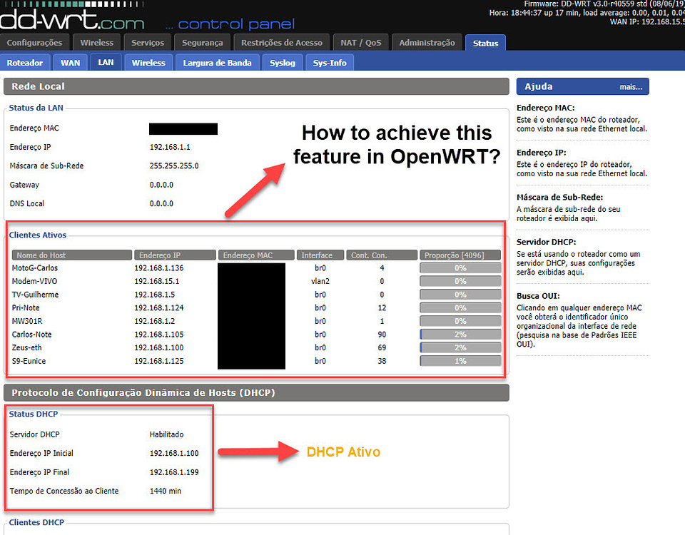 How To View Active Clients On The Lan In Openwrt Installing And