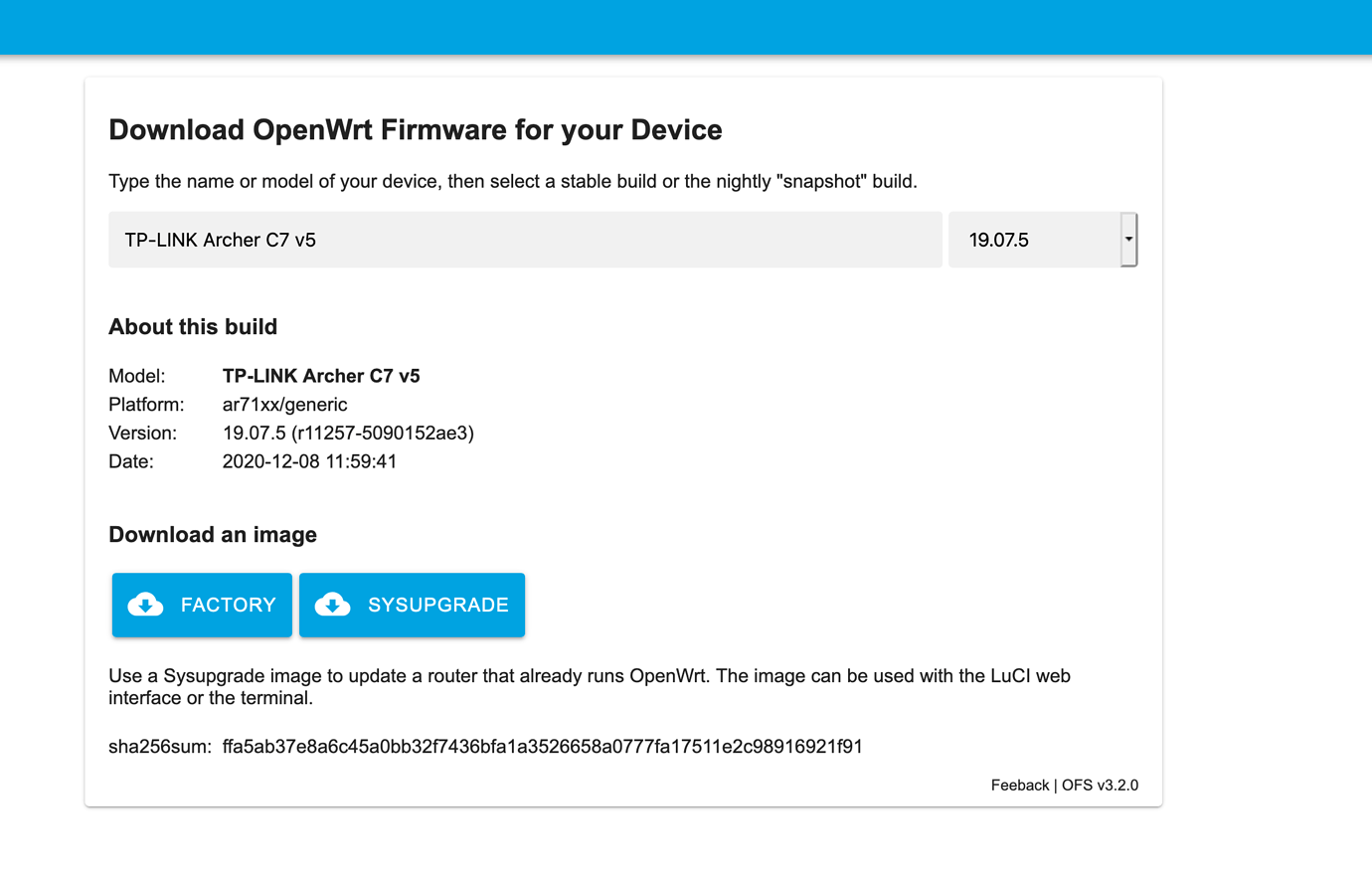 The OpenWrt Firmware Selector - Release and security announcements ...