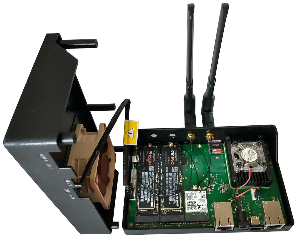CM4-WRT-A: RPi CM4 Router Baseboard with NVME and Two 1Gbit Ports - Hardware Questions and ...