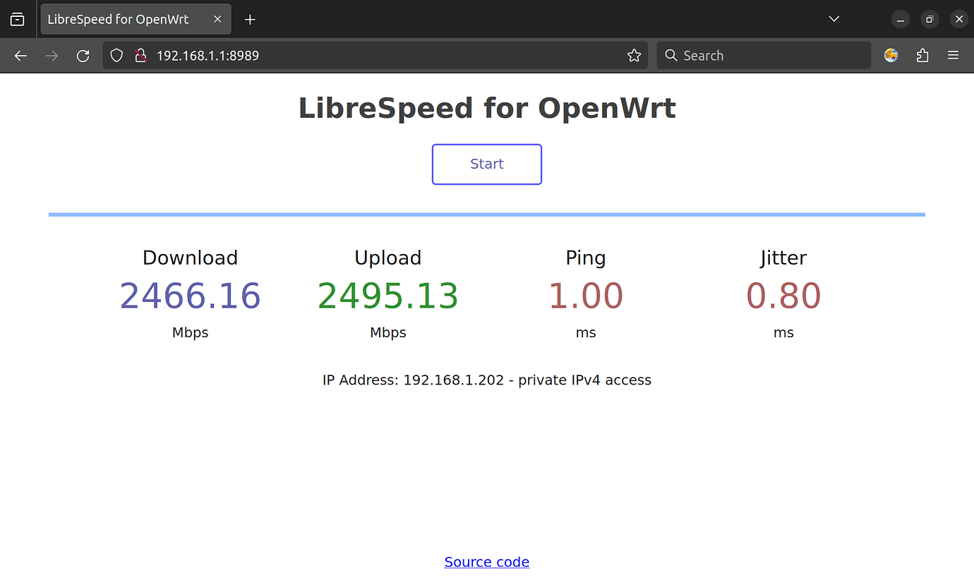 How do I use the librespeed-go package? - Installing and Using OpenWrt - OpenWrt Forum