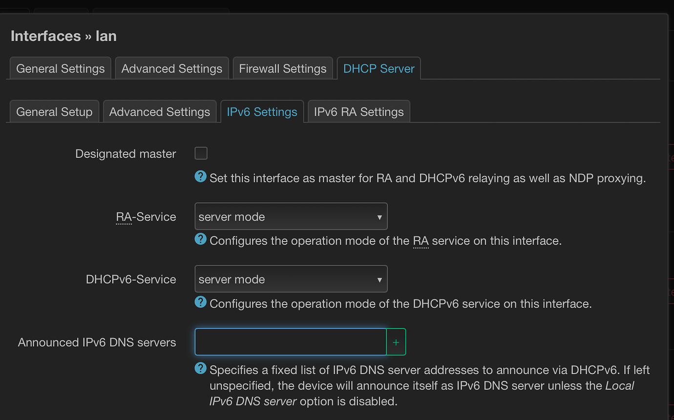 How to advertise the IPv6 address of the DNS server with DHCP-Option 6 - Installing and Using ...