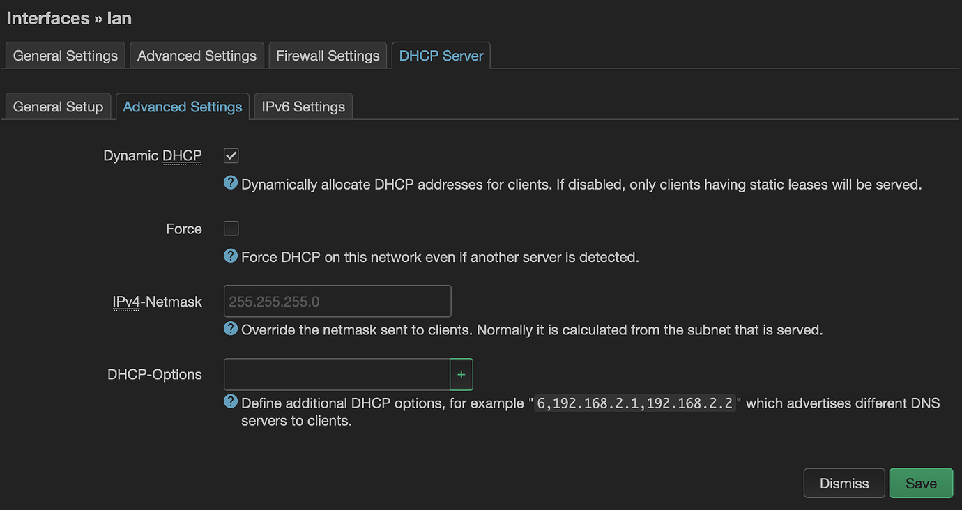 Changing DNS on LAN vs WAN interfaces - Installing and Using OpenWrt - OpenWrt Forum