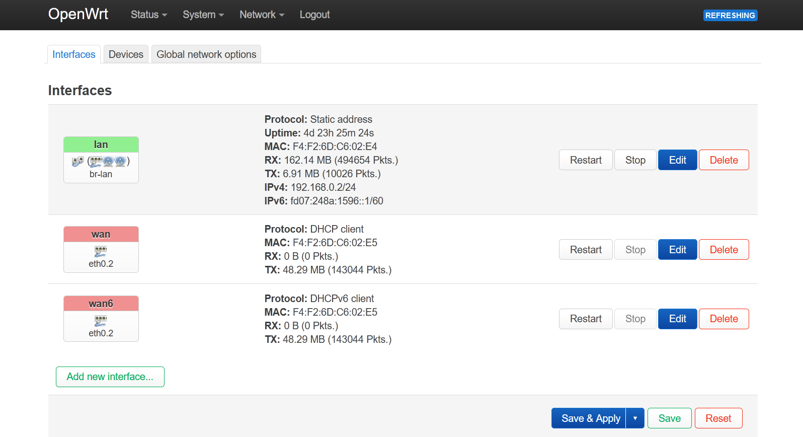 Change custom DNS to default provided by ISP - Network and Wireless Configuration - OpenWrt Forum
