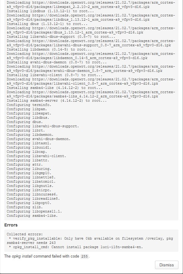 Samba 4 Install Opkg On Linksys Wrt1200ac W Openwrt 21 02 7 Installing And Using Openwrt