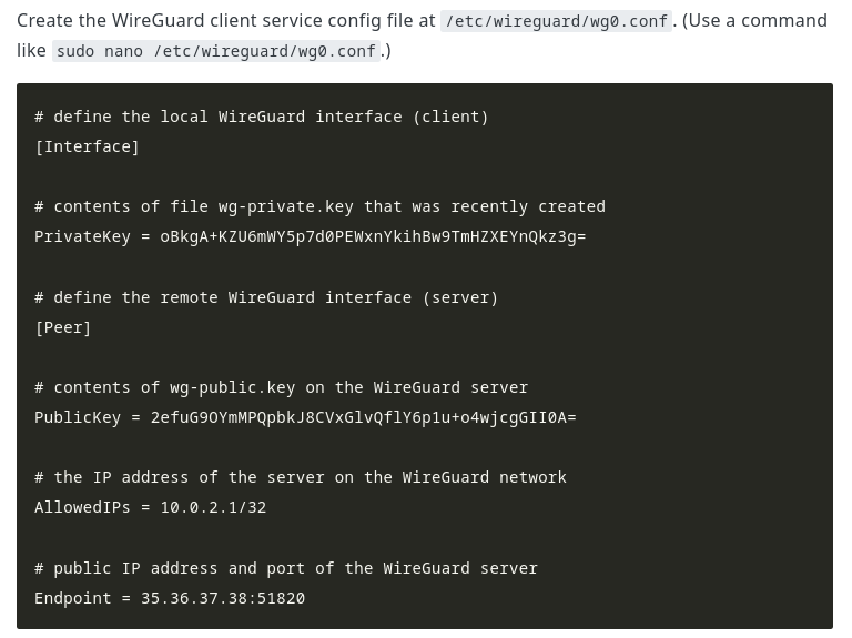 Setting up Wireguard questions - Page 3 - Installing and Using OpenWrt - OpenWrt Forum