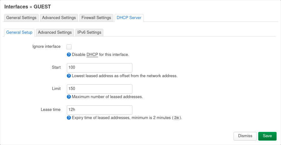 Guest Lan Not Receiving Ip From Dhcp Network And Wireless Configuration Openwrt Forum