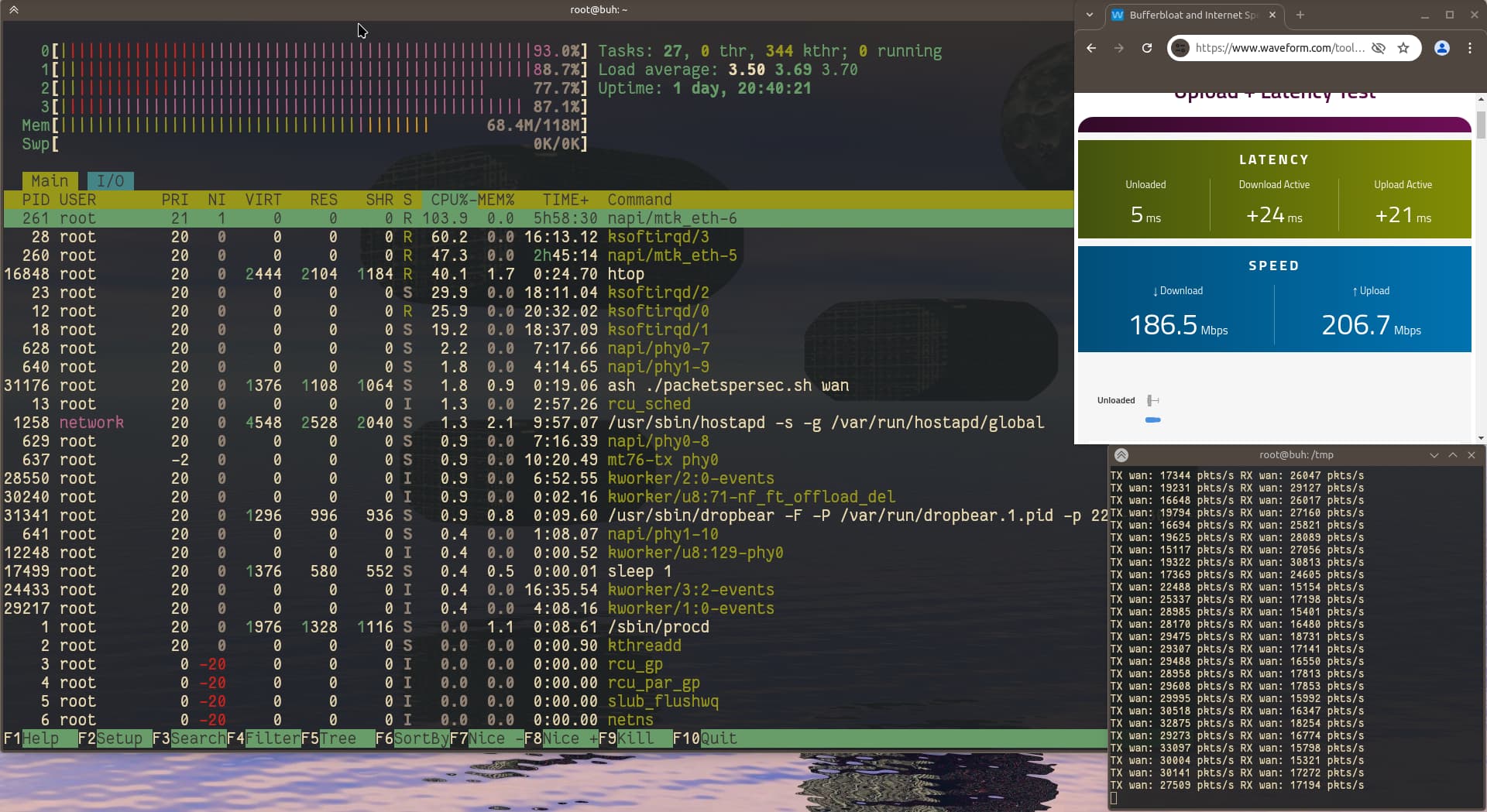 High Load average on a MT7621AT - Installing and Using OpenWrt ...
