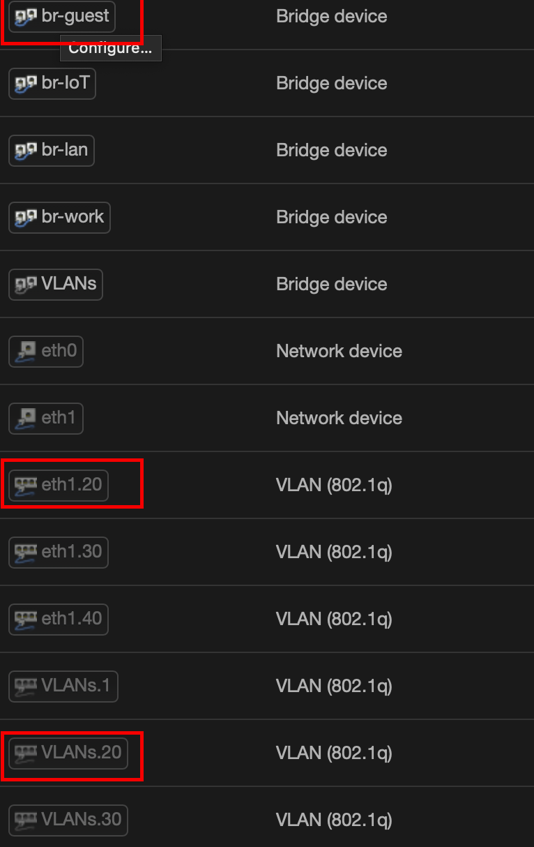 VLAN on OpenWRT One - Page 2 - Network and Wireless Configuration - OpenWrt Forum