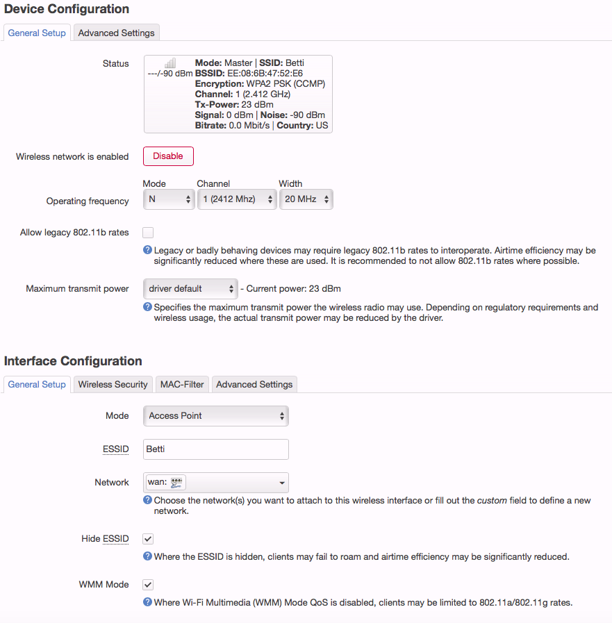 Wireless Associated To Wan Device Not Acquiring Ip Installing And Using Openwrt Openwrt Forum