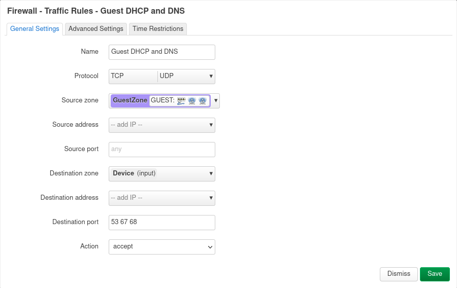 Guest Lan Not Receiving Ip From Dhcp Network And Wireless Configuration Openwrt Forum
