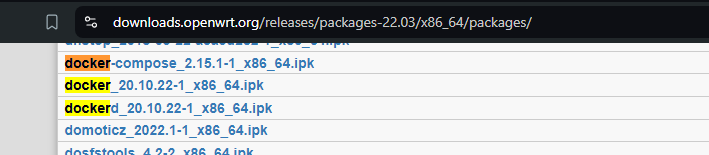Cant Install Docker Compose For Developers Openwrt Forum