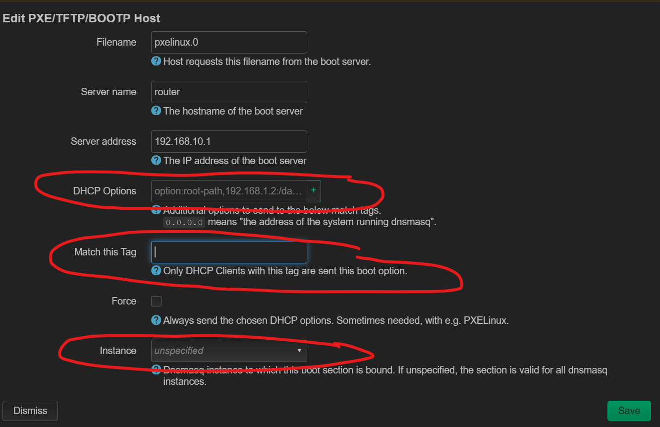 PXE server setup by luci - Installing and Using OpenWrt - OpenWrt Forum