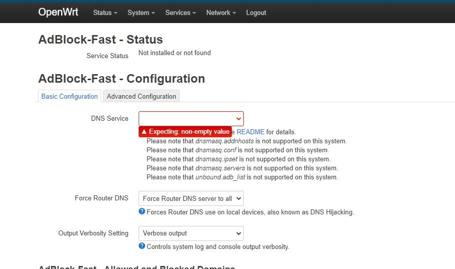 Adblock-fast: ad-blocking service for dnsmasq, smartdns and unbound - Page 3 - Community Builds ...